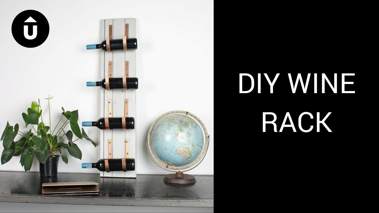 DIY Wood Wine Rack - YouTube