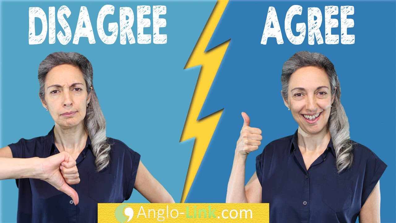 English conversation tips | Agreeing and disagreeing | Formal ...