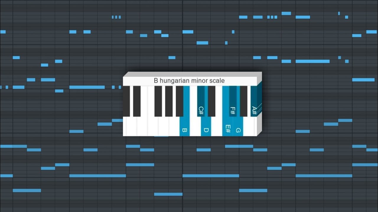 Free Midi Loop on B Minor Hungarian (FL Studio) - YouTube