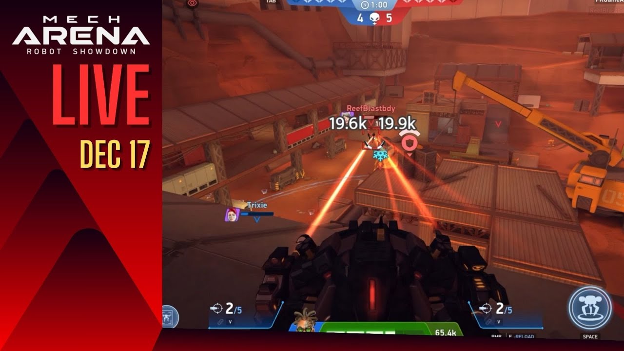 🔴 Live Mech Arena | Dec 17 #PKGameAndApps #mecharena - YouTube