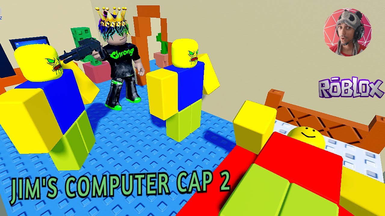 Esse é o Jim Parte 2 ROBLOX JIM'S COMPUTER - YouTube