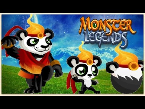 Monster Legends - Getting Pandaken 100% (No Hack) - YouTube