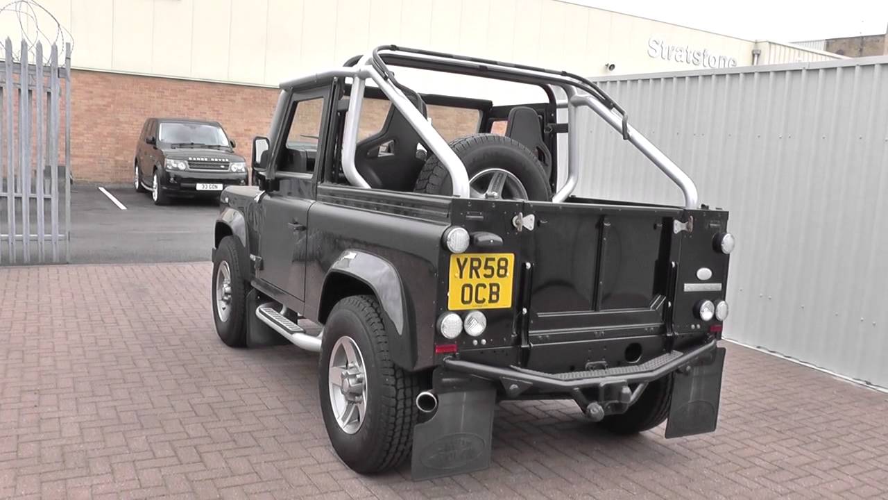 LAND ROVER DEFENDER SVX Soft Top TDCi U9730 - YouTube
