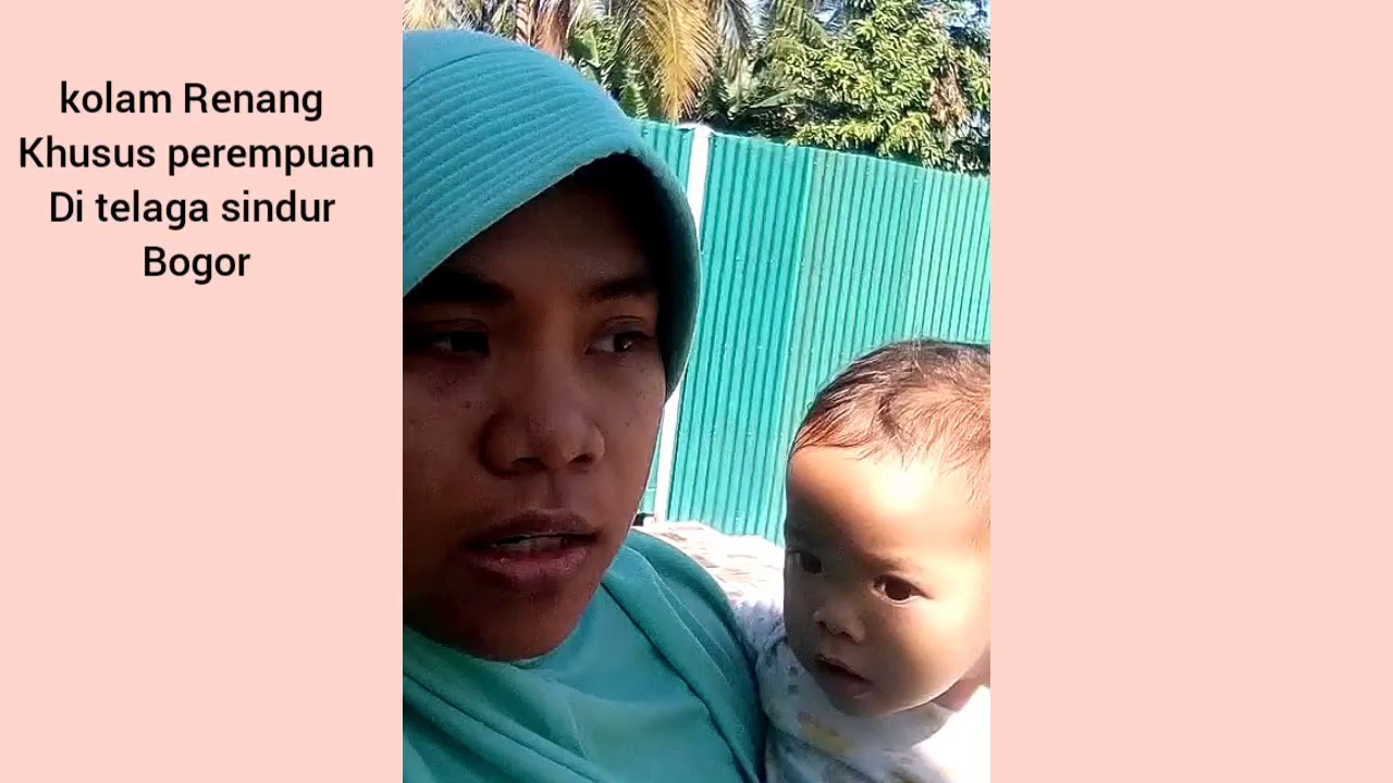 Kolam Renang Khusus Perempuan di Telaga Sindur Bogor - YouTube