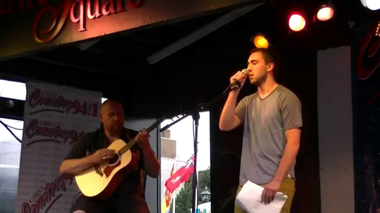 Zach Hunter performing “Take Your Time” by Sam Hunt for Alpine Country ...