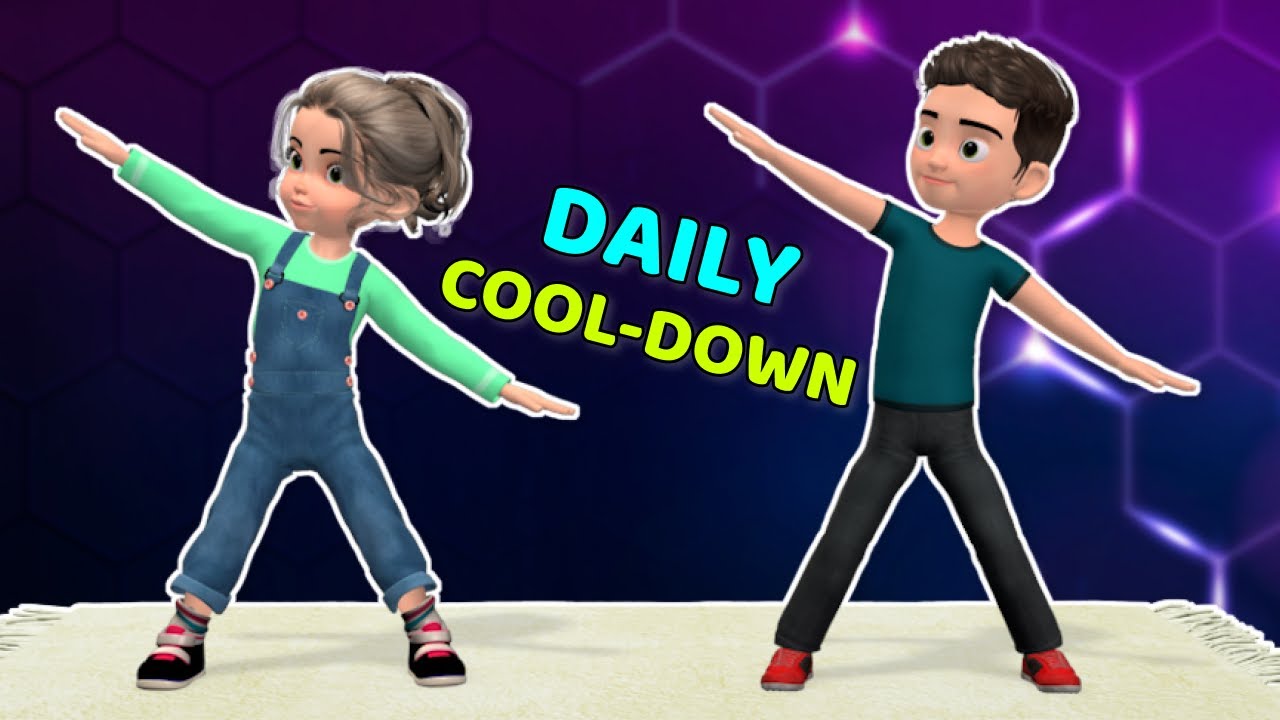 DO THIS EVERY EVENING - DAILY COOL-DOWN WORKOUT FOR KIDS - YouTube