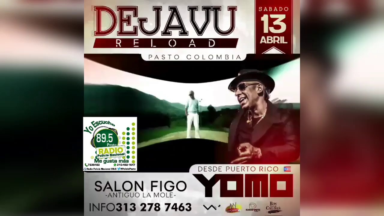 Yomo artista de regueton llega a Pasto. - YouTube