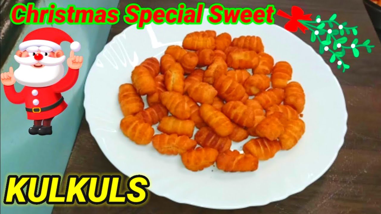 Kulkuls | Goan KulKul Recipe in Hindi | Christmas KulKul Recipe | Kukul ...