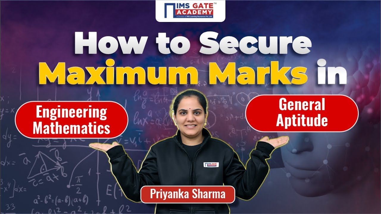 How to score Full marks in Engineering Maths | GATE 2025 General ...