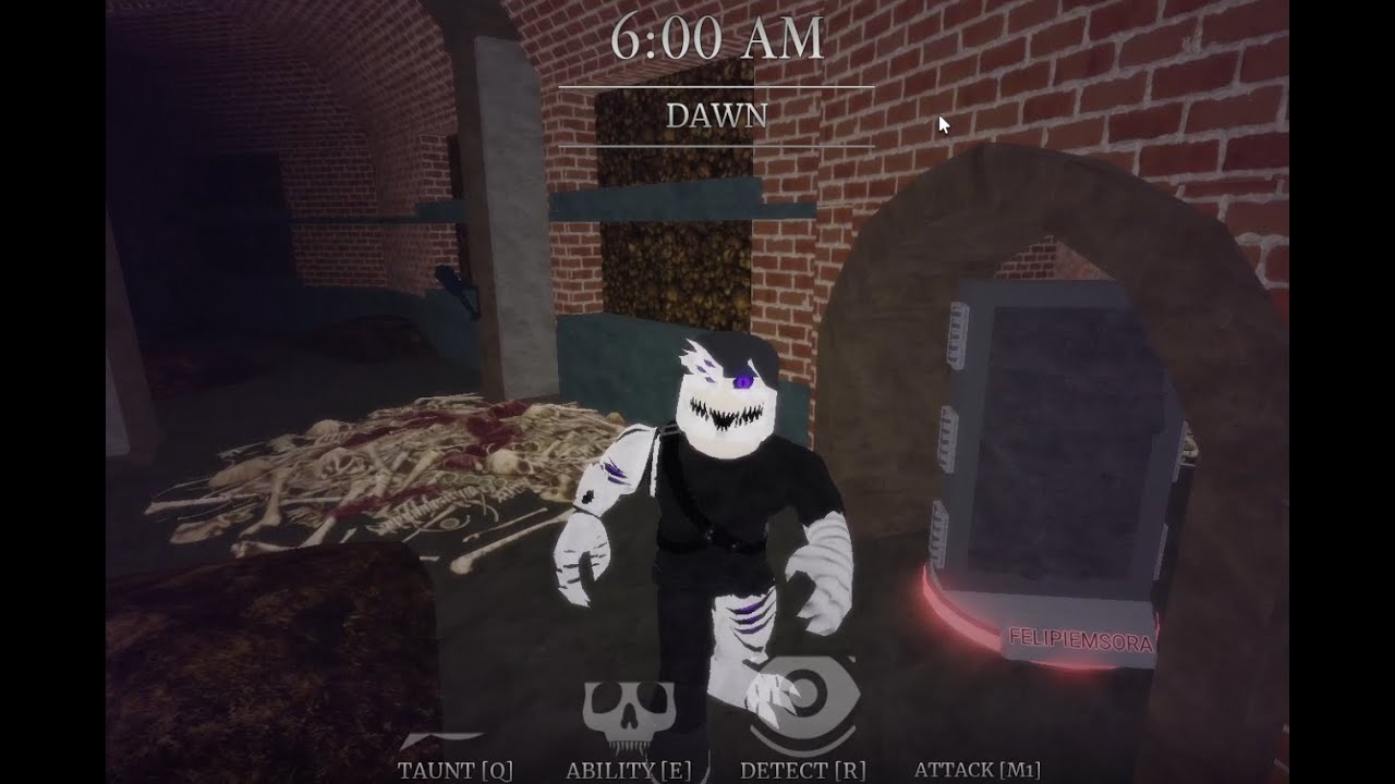 Survive The Night random Project 0011 Nightmare gameplay (Catacombs map ...