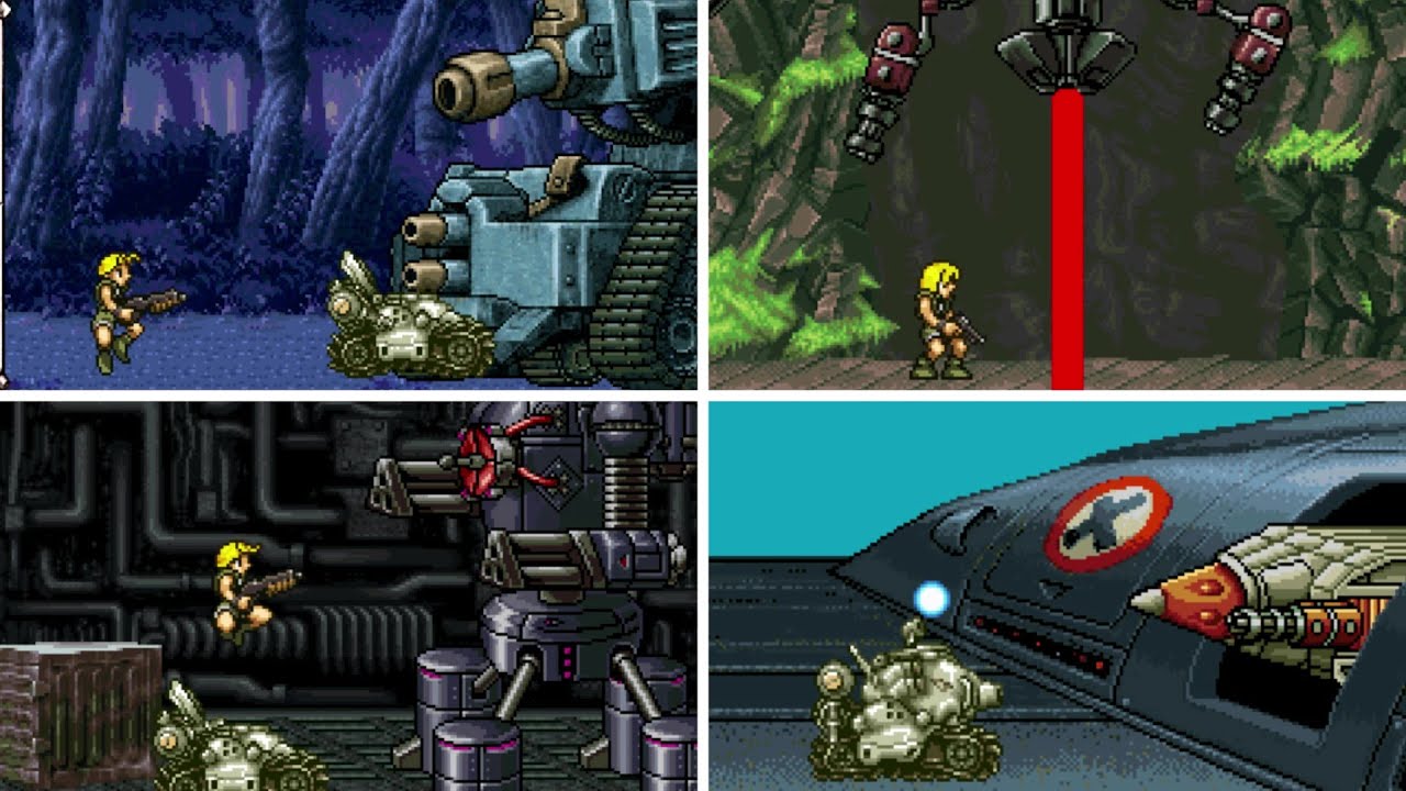 Universal Metal Slug: Fierce Battle (iOS, Android) All Bosses (No ...