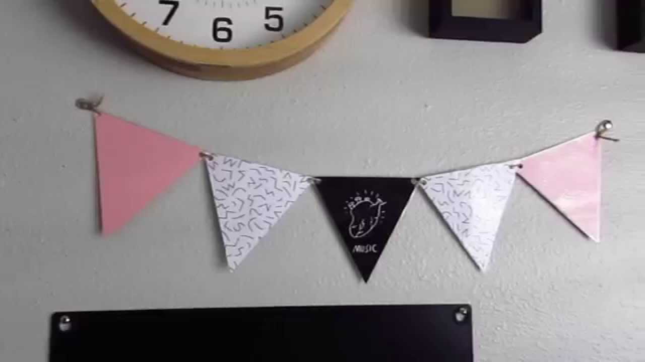 DIY Pennant - YouTube