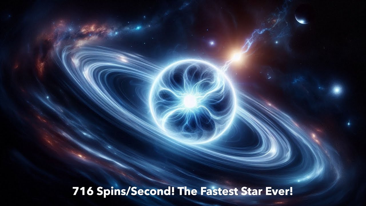 Fastest Neutron Star Discovered Spinning 716 Times/Second | Cosmic ...