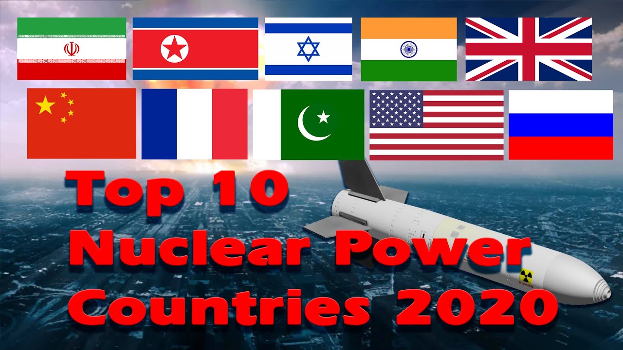 Top 10 Strongest Nuclear Power Countries 2020 - YouTube