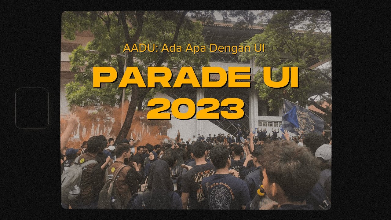 POV: Healing Abis UTS di Parade UI! | AADU Eps. 1 - YouTube