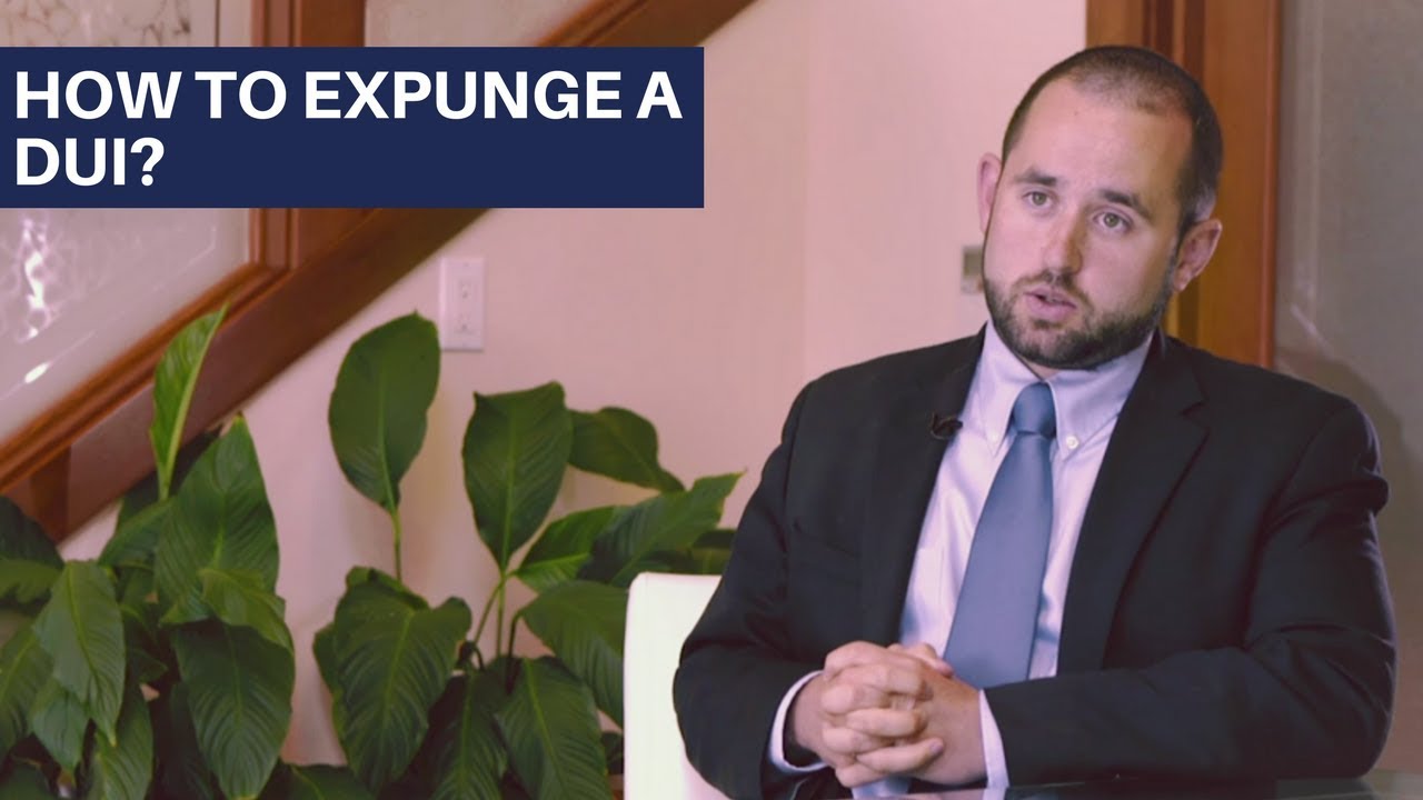How to Expunge a DUI | Washington DUI Lawyers - YouTube