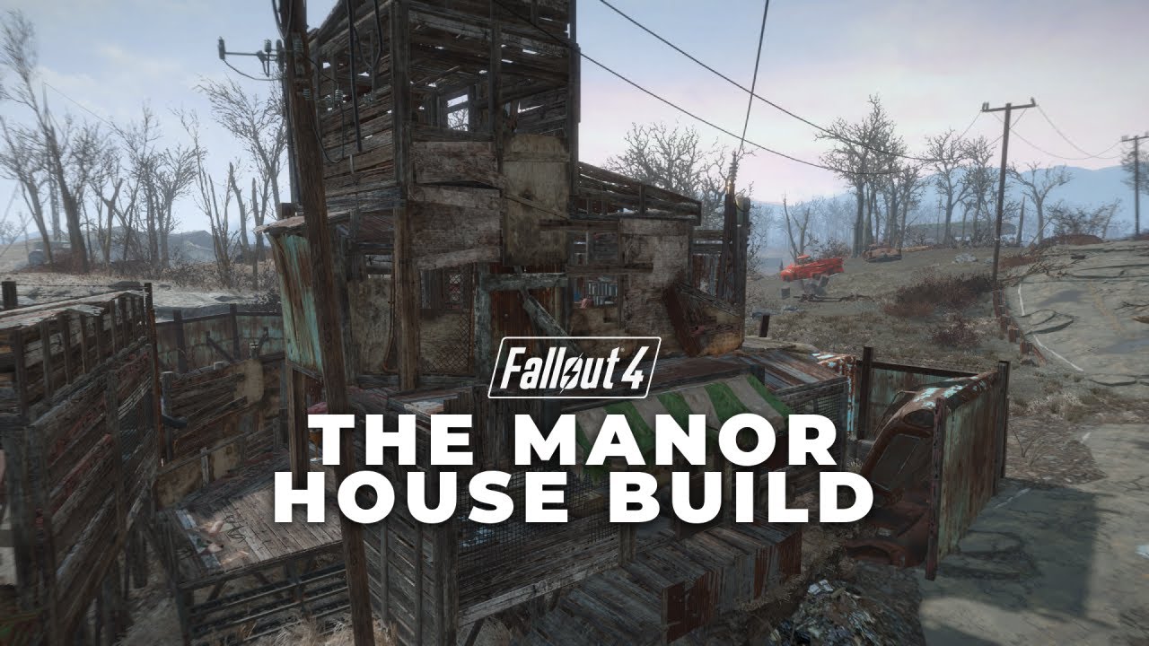 The Manor House - Fallout 4 Settlement Build - YouTube