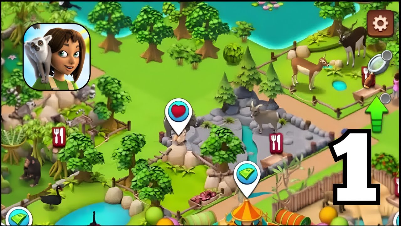 Zoo Life Gameplay Part 1 | Create the Best Zoo Ever! - YouTube