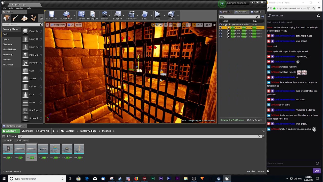 Unreal Engine mod level: Making Mountain Escape part 4 - YouTube