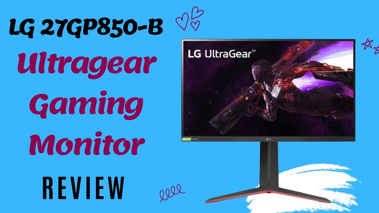 LG 27GP850-B Ultragear Monitor: QHD Gaming Brilliance | Review - YouTube