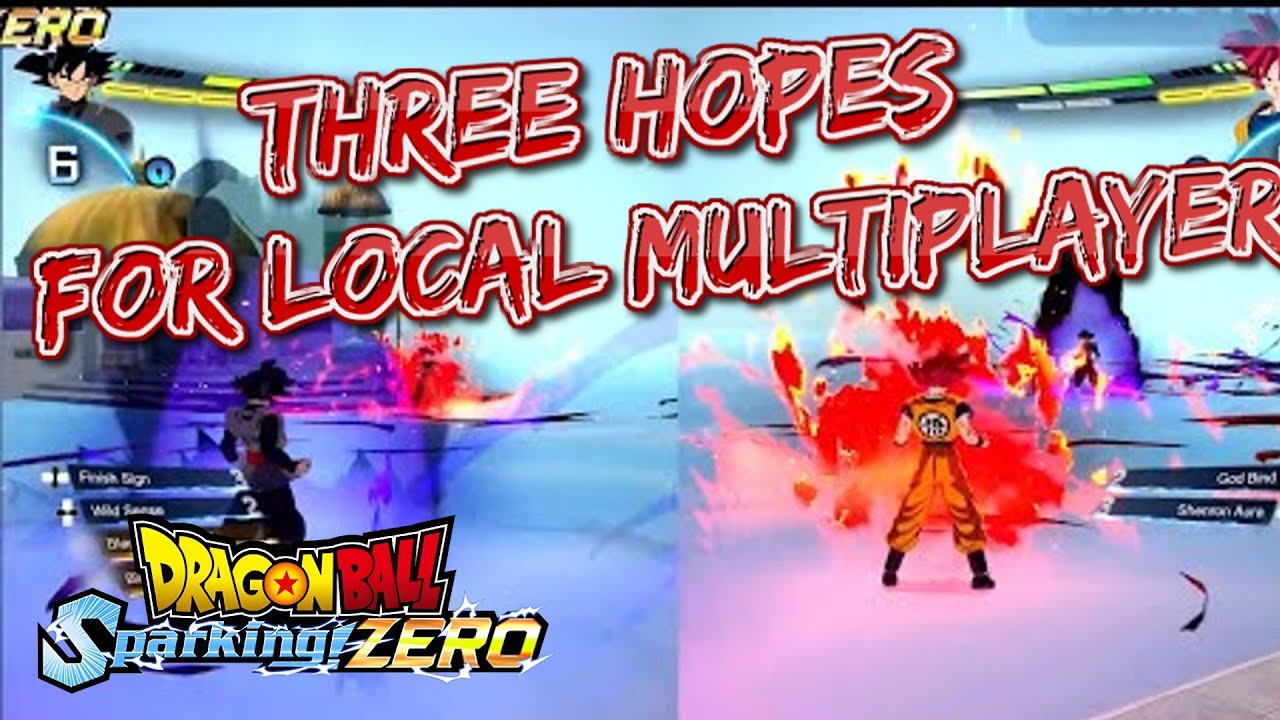 THREE THINGS LOCAL MULTIPLAYER IN SPARKING ZERO NEEDS! - YouTube