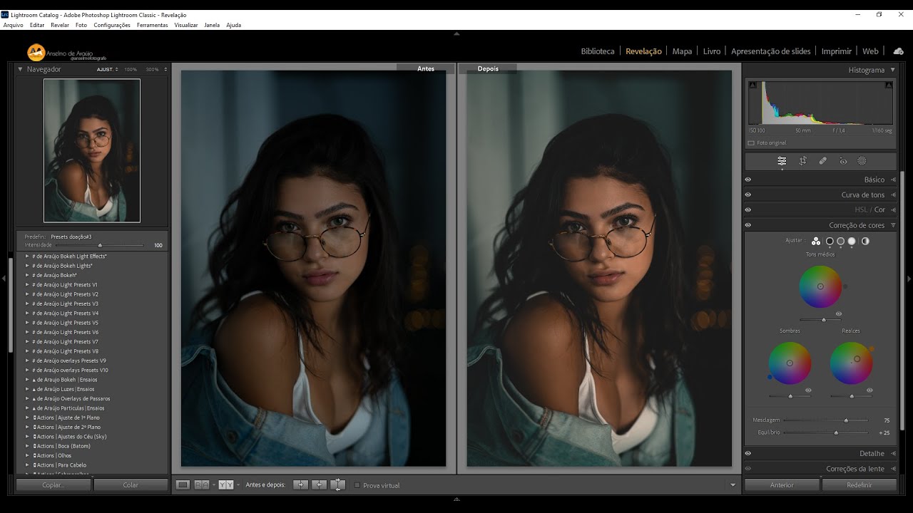 Lightroom - Colorização de fotos e aplicação de Overlays - Material ...