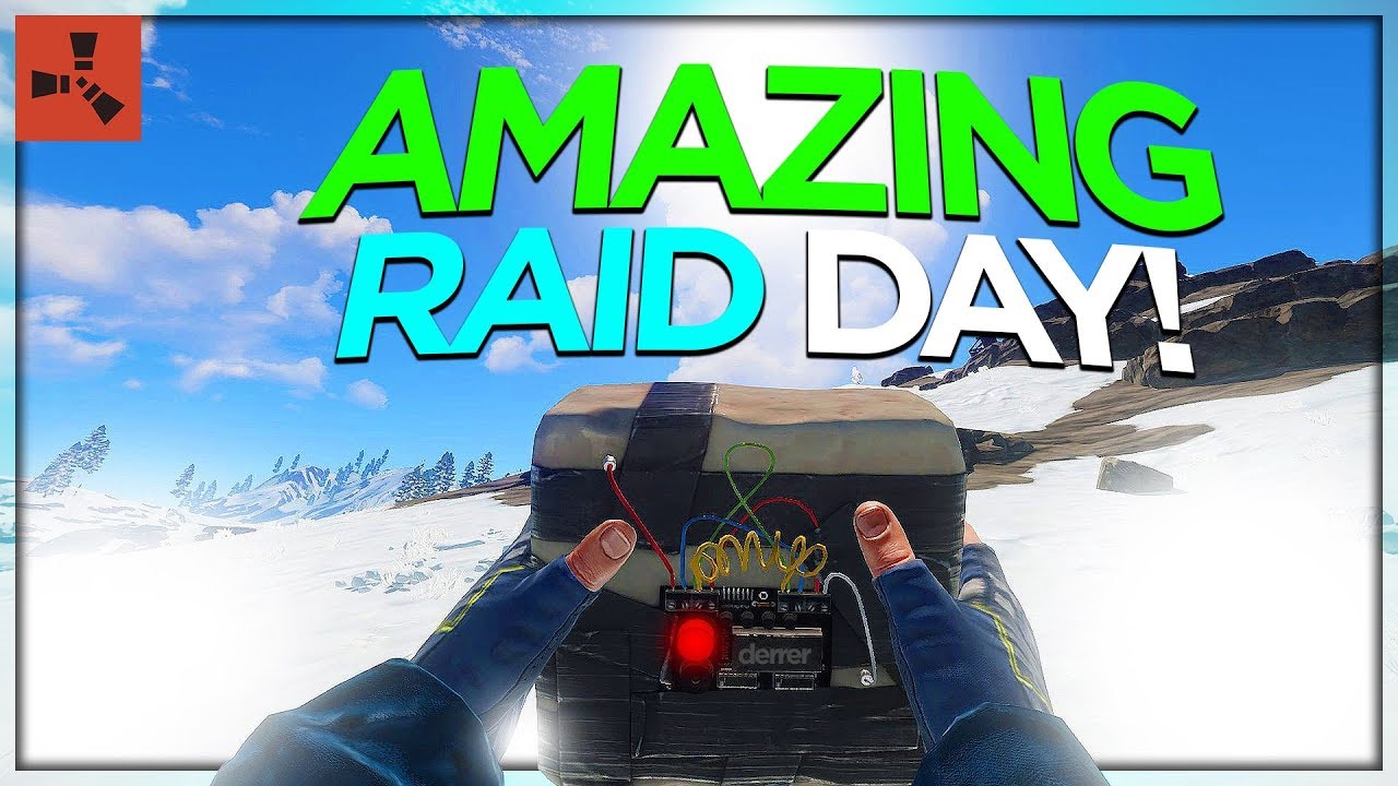 AMAZING Duo RAID Day! (SOLO/DUO VANILLA RUST #5 S32) - YouTube