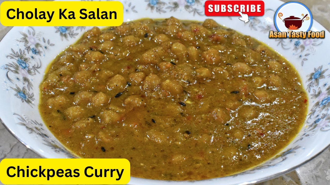 Chane Ka Salan | Chanay Ka Salan | Halwa Puri Chana Recipe | Cholay ...