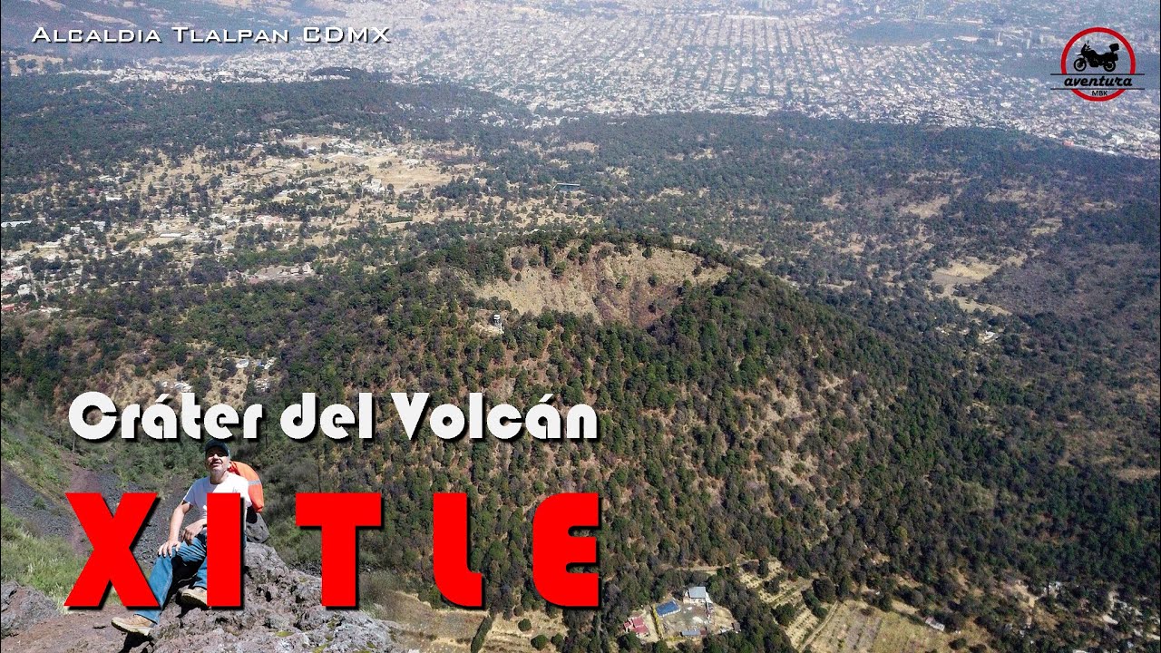 Cráter Volcán Xitle - CDMX - YouTube