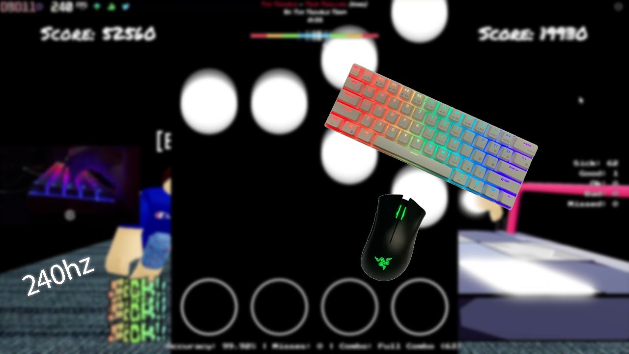 RK61 Keyboard ASMR Roblox Funky Friday Tux Trouble 9 Songs Gameplay ...