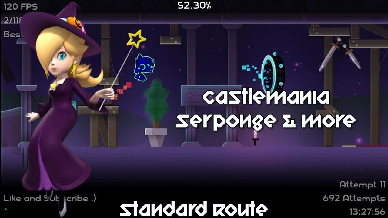 [STANDARD ROUTE] CastleMania by @SerpongeDash, @DavJT and more 100% ...