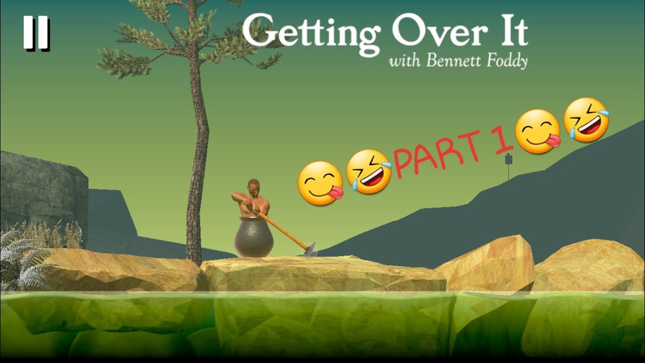 Getting over it first part #viral #gaming #gettingoverit #FHIgaming ...