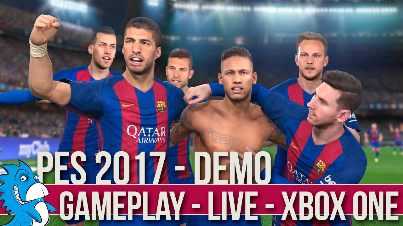 PES 2017 GAMEPLAY DEMO XBOX ONE - YouTube