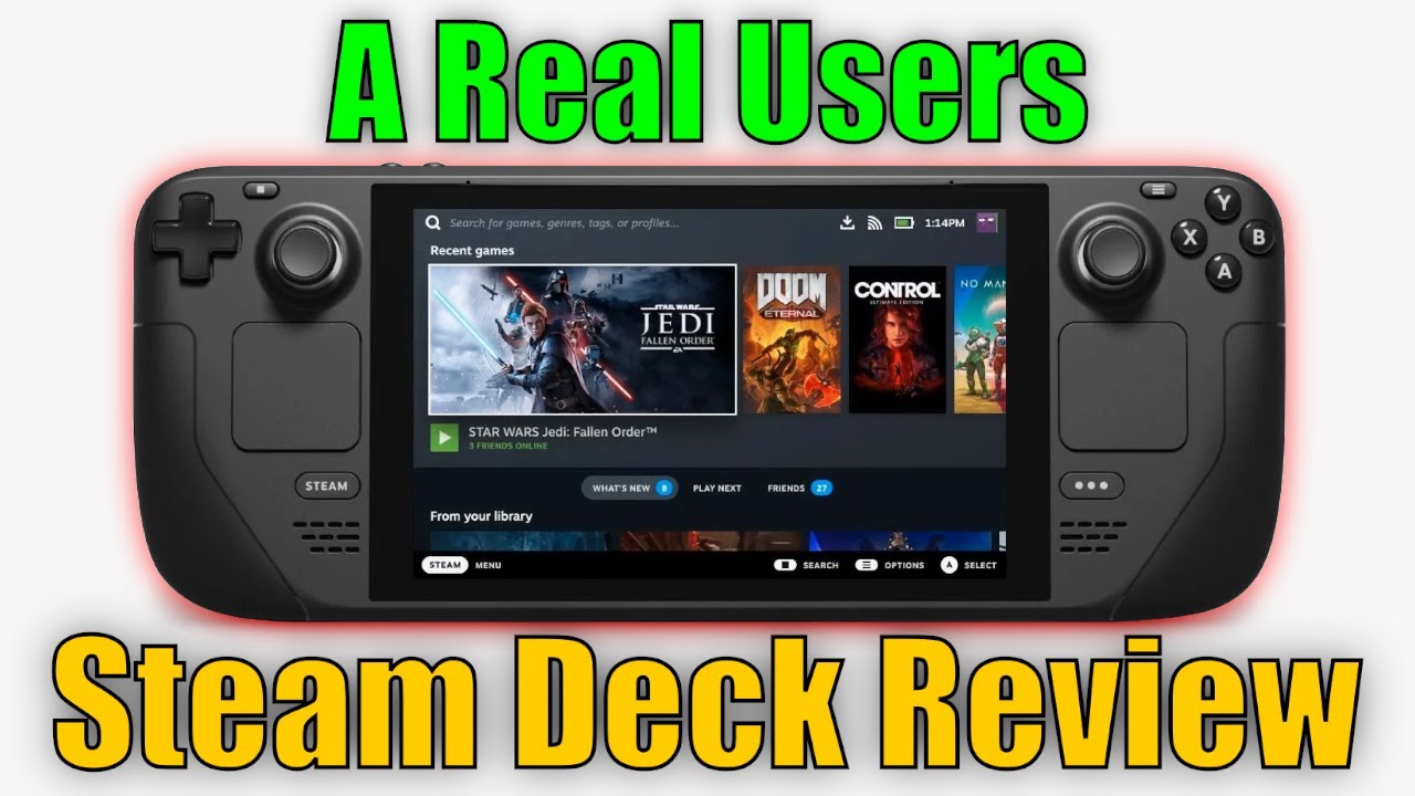 A Real Users Steam Deck Review - YouTube