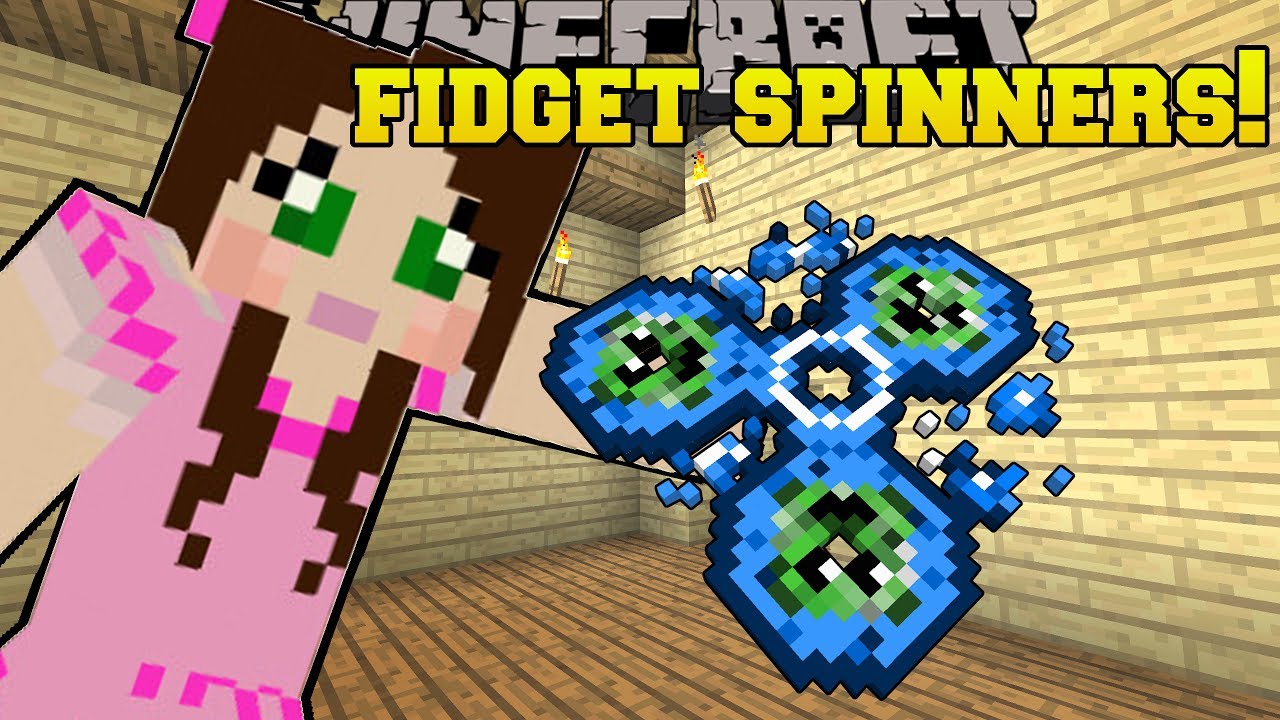 Minecraft: THE BEST FIDGET SPINNER IN THE WORLD!!! - FIDGET SPINNERS ...