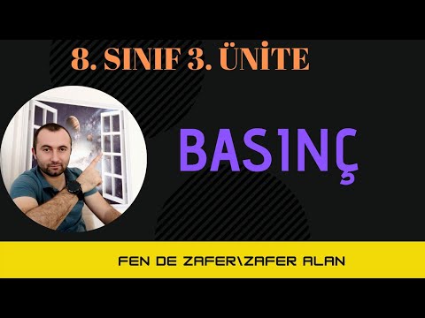 8 . SINIF 3. ÜNİTE BASINÇ