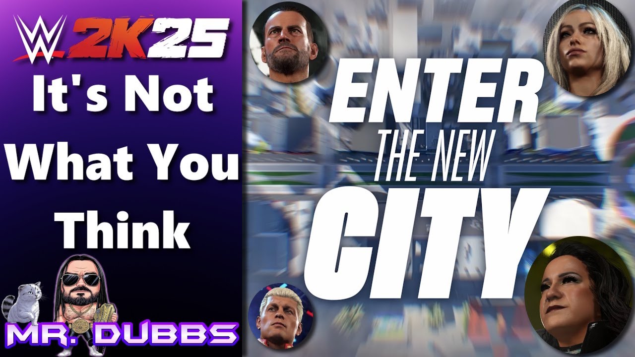 WWE2K25 | My City? | Mr. Dubbs Weighs In - YouTube