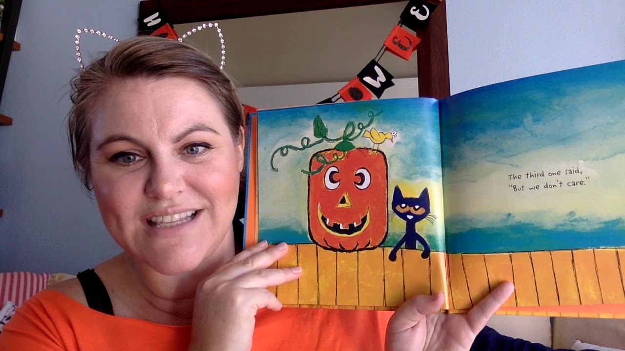 Pete the Cat Five Little Pumpkins by James Dean - YouTube