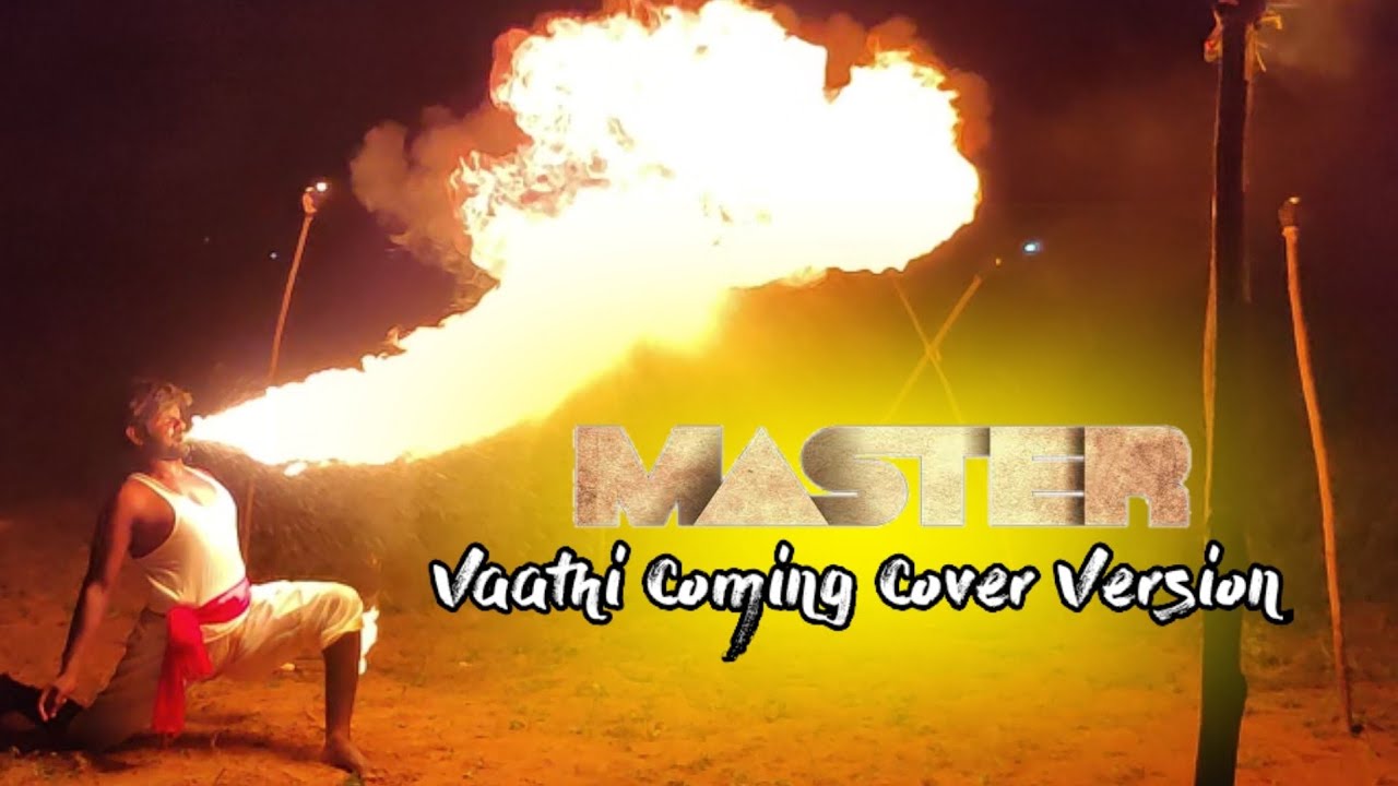 #Master Vaathi Coming Cover Song | Sirum Silambam | Born 2 Achieve | Silambam Vasanth | Lokesh ...
