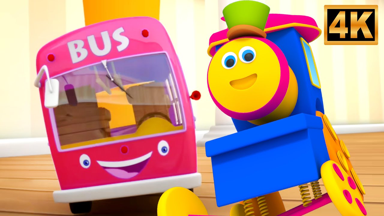 Wheels on the Bus Song and More Educational Nursery Rhymes for Kids ...