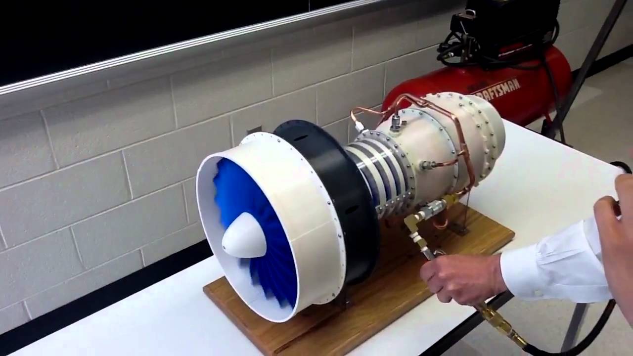 Plastic Jet Engine UVA Mech - YouTube