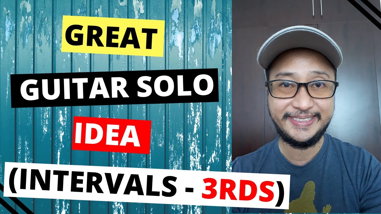 Great Guitar Solo Idea (Intervals - 3rds) - YouTube