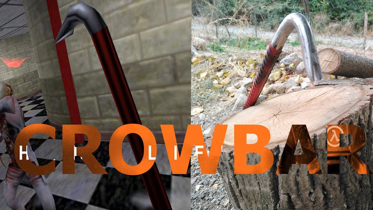 Half-Life Crowbar Making - YouTube