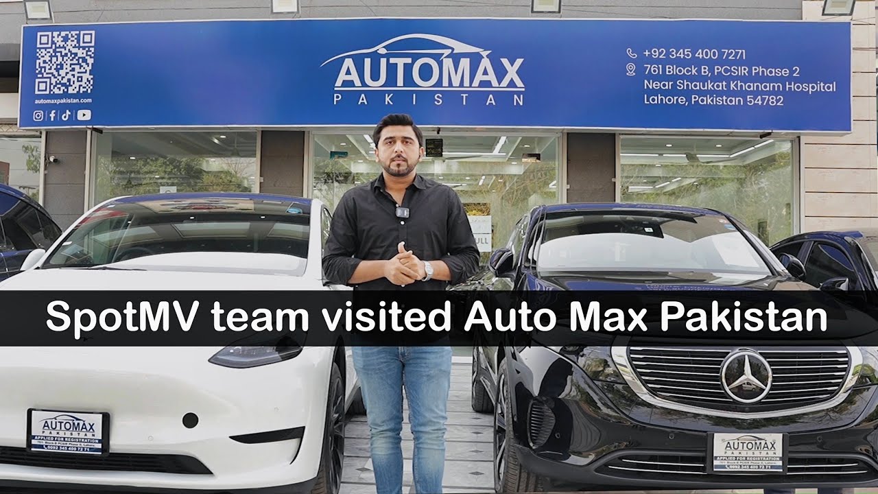 SpotMV team visited Auto Max Pakistan and showcased their amazing ...