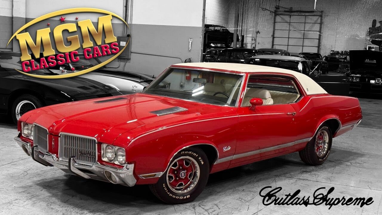 1971 Oldsmobile Cutlass Supreme-SOLD - YouTube