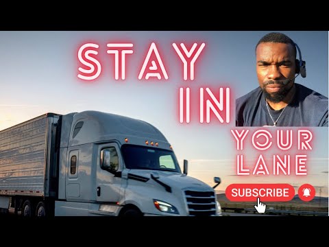 Stay In Your Lane Truck Driver!!! - YouTube