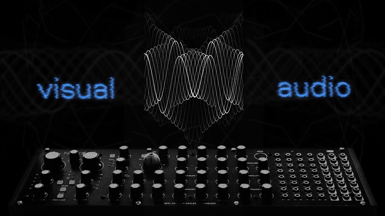 Audio Visualization. Behringer Neutron and "Oscilloscope" by Jerobeam ...
