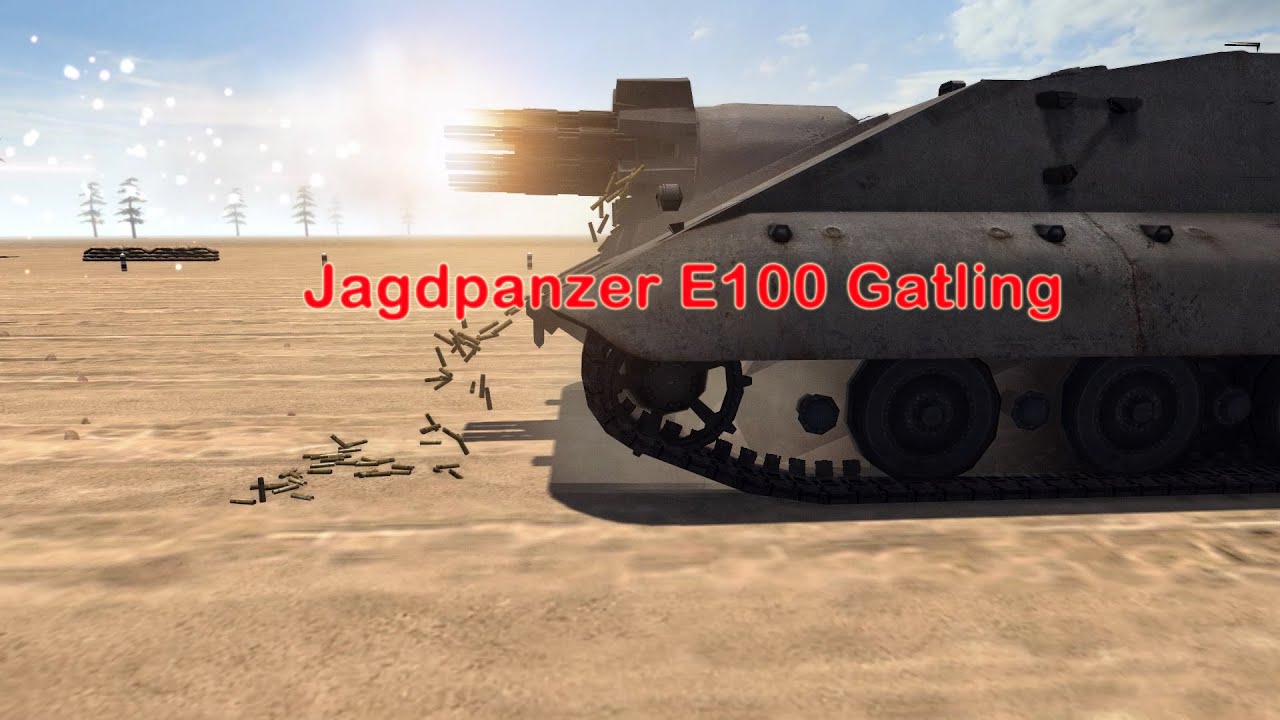 Jagdpanzer E100 Gatling VS 100 ISU152 - Men of War Assault Squad 2 ...