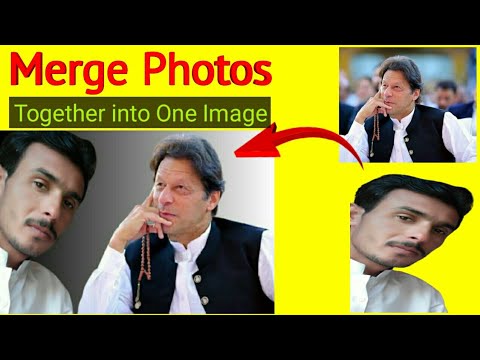 How To Join Two different Photos Together In Mobile || Merge Two Images ...