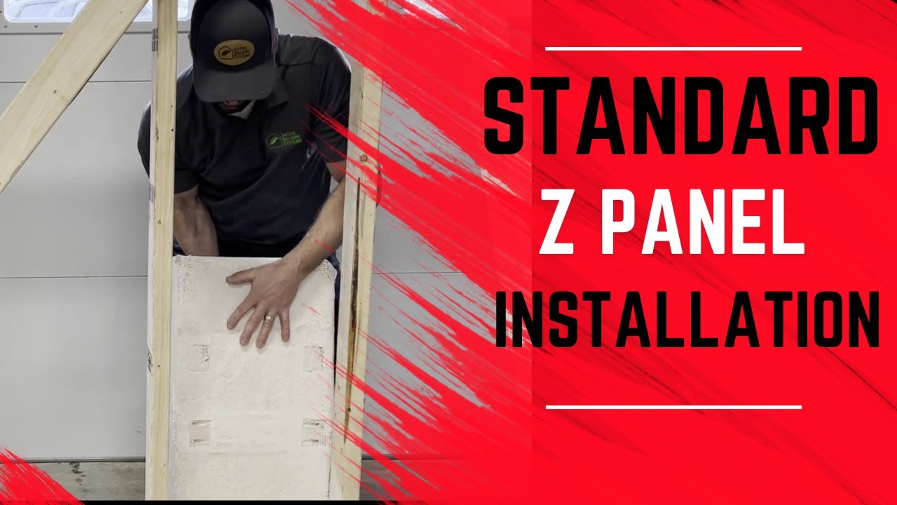 Standard Z Panel Installation - YouTube